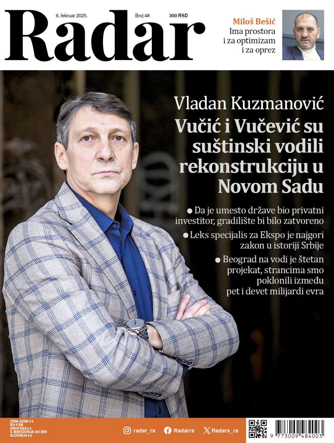 Novi Radar: Gradilište u Novom Sadu bi bilo zatvoreno da je investitor ...