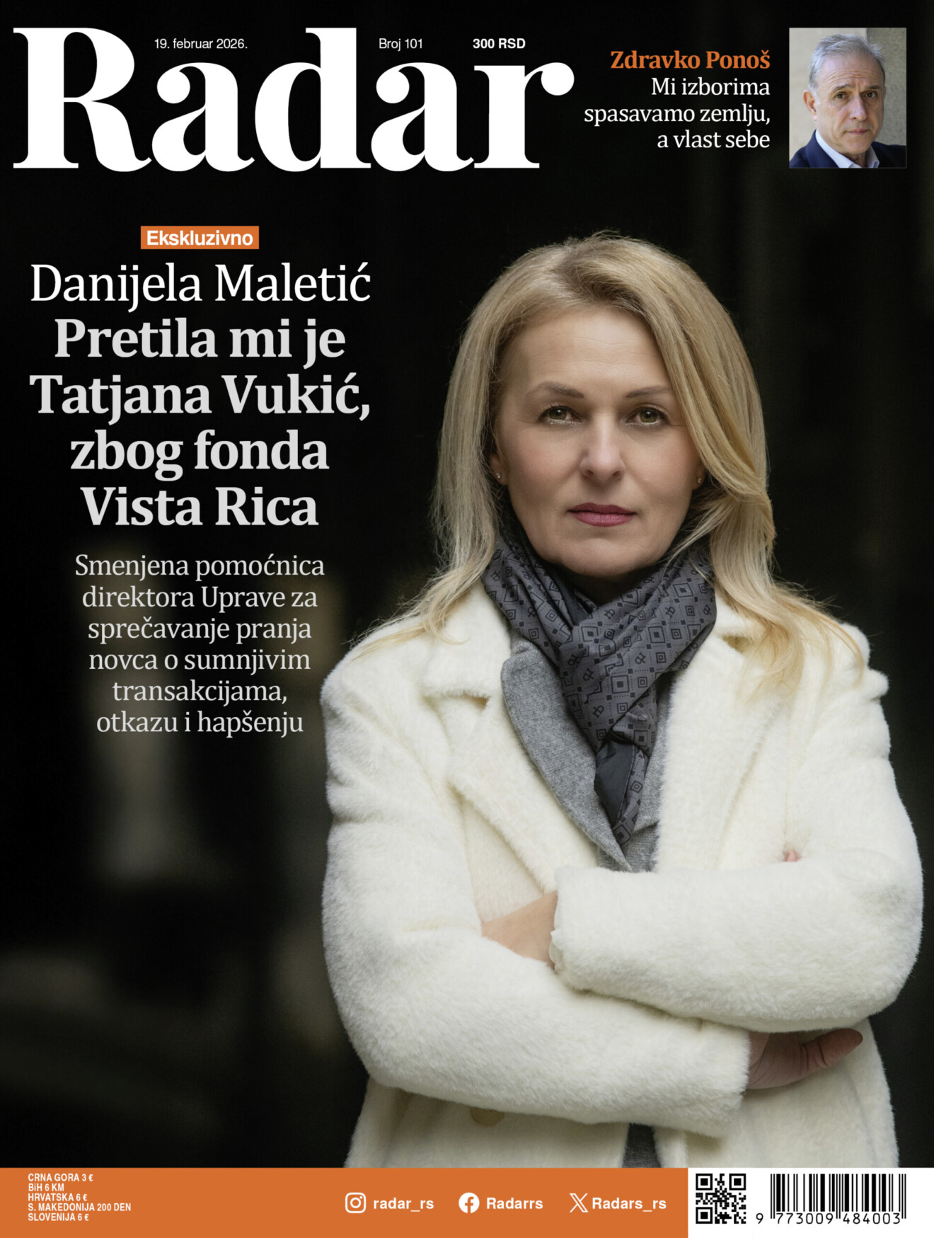 Novi Radar: Danijela Maletić otkriva zašto je uhapšena